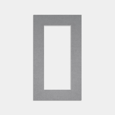AK Frames 16x9 Mid Grey Picture Mounts to Fit 12x5 Aperture Size ...