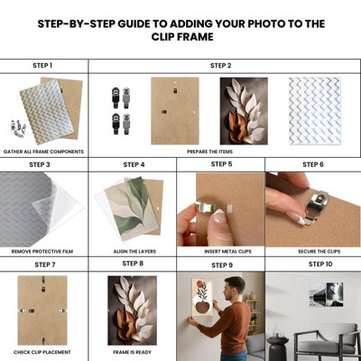 AK Frames 22X18 Frameless Clip Frame with Shatter-Resistant Perspex ...