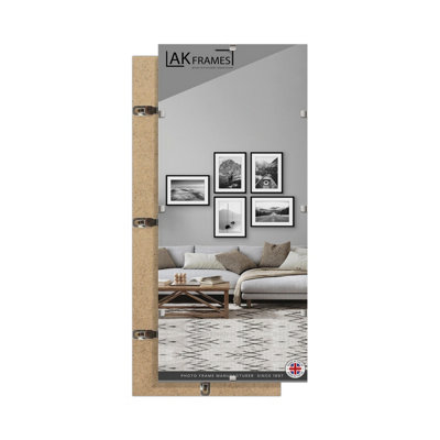 AK Frames 60X30CM Frameless Clip Frame with Shatter-Resistant Perspex ...