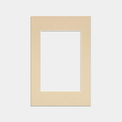 AK FRAMES 6X4 IVORY PICTURE MOUNTS TO FIT 4X3 APERTURE SIZE - MOUNT ...