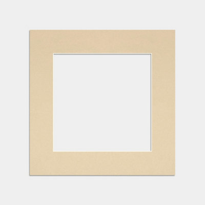 AK Frames 6x6 Ivory Picture Mounts to Fit 4x4 Aperture Size - Mount ...