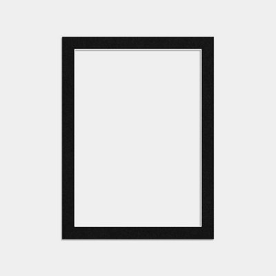 AK Frames 80x60 cm Black Picture Mounts to Fit 70x50 cm Aperture Size ...