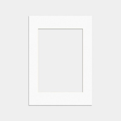 AK Frames A3 White Picture Mounts to Fit A4 Aperture Size - Mount Board ...