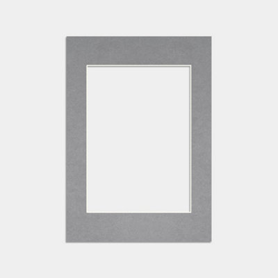 AK Frames A4 Mid Grey Picture Mounts to Fit 9x6 Aperture Size - Mount ...