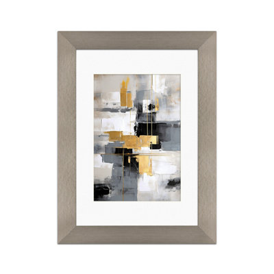AK Frames Aluminium 8x6 Frame with 7x5 Mount and Perspex Front