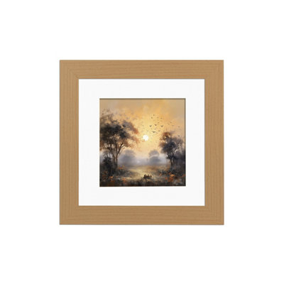 AK Frames Country Pine 6x6 Frame with 4x4 Mount and Perspex Front