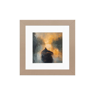 AK Frames Rose Gold 60x60CM Frame with 40x40 Mount and Perspex Front