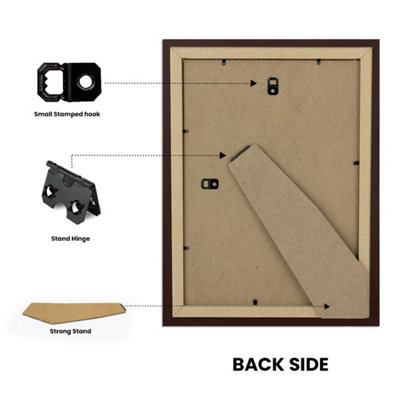AK Frames Rose Wood A6 Frame with A7 Mount and Perspex Front