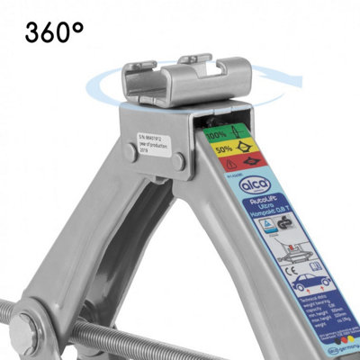 alca Compact Car Scissor Jack 0.8 Tonne Ton Vehicle Emergency Lifting ...