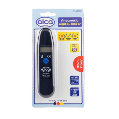 Buy alca Germany Digital Car Tyre Pressure Accurate Gauge Reader Tester ...