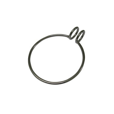Alderney Anchor Retrieval Ring with Rings (Stainless Steel Marine Rope ...