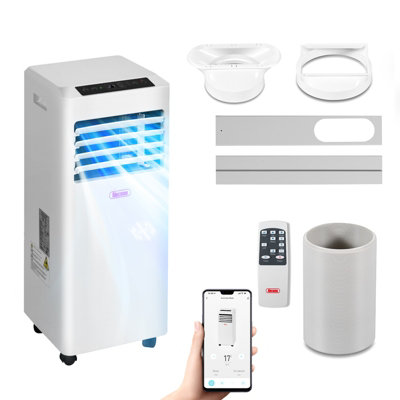 ALECOME Portable Air Conditioner 3-in-1 Air Conditioner Dehumidifier ...