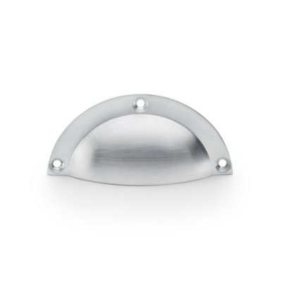 Alexander & Wilks Raoul Cup Handle - Satin Chrome