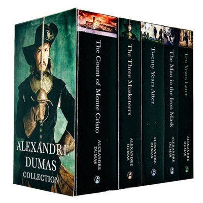 Alexandre Dumas 5 Books Collection Box Set (Ten Years Later, The Man in ...