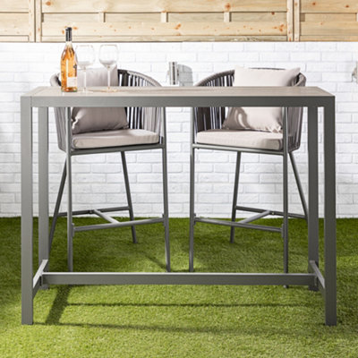 Alfresia Grey Garden Bar Stools Set of 2