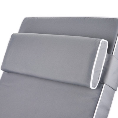 Alfresia Grey Luxury Relaxer Garden Cushion