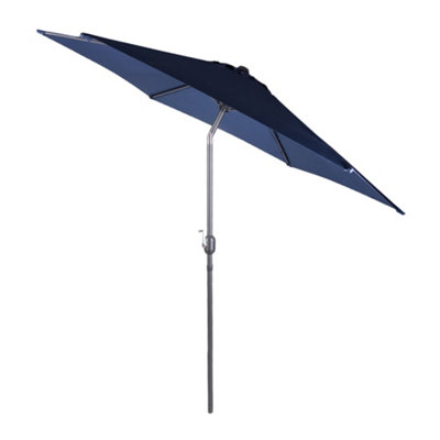 Alfresia Navy Blue 2.7 Metre Garden Parasol