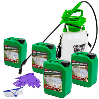ALGAE, LICHEN & MOULD Crikey Mikey Extra Strong Treatment Wizard 20L Kit