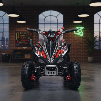 Alivio 49CC Kids Mini Petrol Quad Bike 1.8L Fuel Capacity (Red)