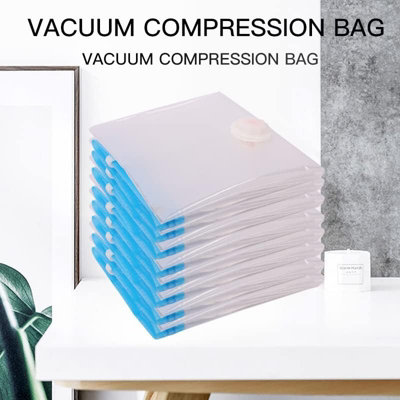 Alivio 8 Piece Vacuum Storage Space Saving Bags Space Saver Seal Vacuum Bag Water Proof Double