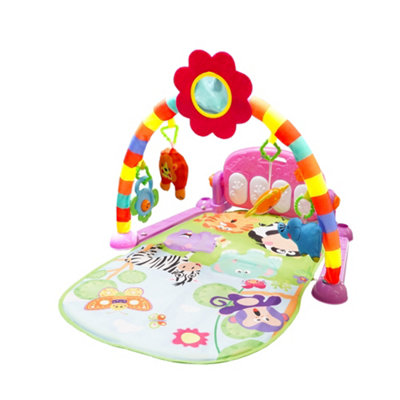 Alivio Colourful Baby Play Mat, Kick and Play Baby Gym Mat Playmat with ...