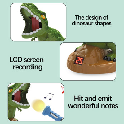 Alivio Dinosaur Scoring Target Toy for Kids, Movable Target Shooting ...