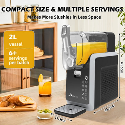 Alivio Multi-Purpose Frozen Drink Beverage Slushy Cocktail, Smoothie ...