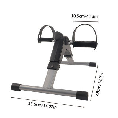 Alivio Portable Mini Exercise Bike Pedal Home Pedal Arms Legs Workout