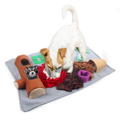 All For Paws Dig It Fluffy Mat With Cute Toy | DIY at B&Q
