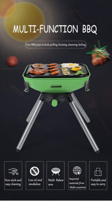 All in 1, multifunctional Free Standing BBQ with Grilling, Braising ...