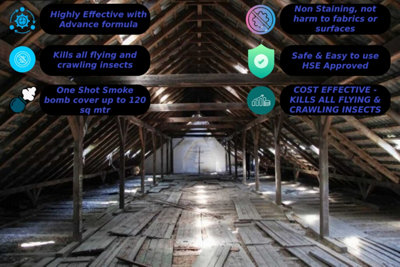 All Insect Killer Smoke Bomb 3.5g (Pack of 6)