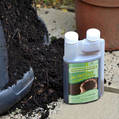 All-Natural Compost Accelerator 500ml - Speeds Decomposition with ...