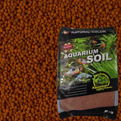 All Pond Solutions Natural Colour Volcanic Substrate Red 2-4mm 5kg