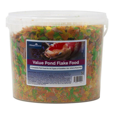 All Pond Solutions Own Brand of Fish Food Pond Flakes 650g