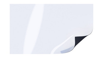 Buy ALLboards 50x30cm magnetic dry-wipe overlay sheet - white | DIY at B&Q