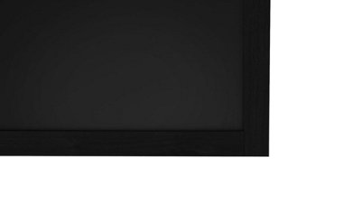 ALLboards Black chalkboard 120x90 cm wooden frame color black