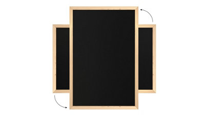 ALLboards Chalkboard 60x40 cm with a wooden frame ECO