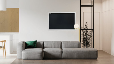 ALLboards Chalkboard in white frame 90 cm x 60 cm