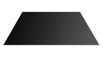 ALLBOARDS GLASS SPLASHBACK KITCHEN TILE COOKER PANEL BLACK CLASSIC ...
