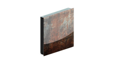 ALLboards Key Cabinet with Whiteboard, Decorative Magnetic Glass board ...