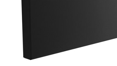 ALLboards Magnetic Boards MetalBoard BLACK CLASSIC BLACK 60x40cm a ...