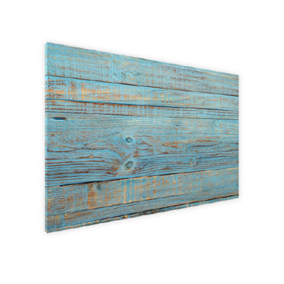 ALLboards Magnetic Boards MetalBoard BLUE PLANKS VINTAGE RETRO 90x60cm ...