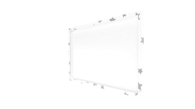 ALLboards Magnetic Boards MetalBoard GRAY STARS BACKGROUND 60x40cm a ...