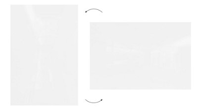 ALLboards Magnetic Boards MetalBoard WHITE CLASSIC WHITE 60x40cm a ...