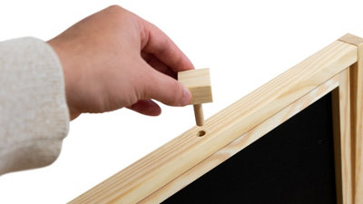 ALLboards Rotating Drawing Board for Children, Chalk and Magnetic ...