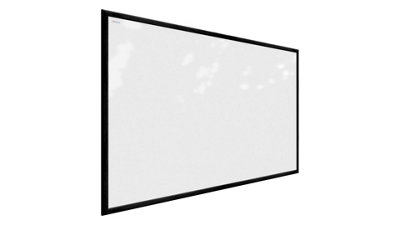 ALLboards Whiteboard dry erase magnetic surface black wooden frame 60x40 cm