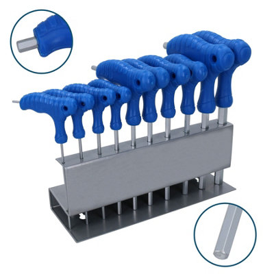 Allen / Hex Key T-Bar / T-Handle Driver Allan Alan Set