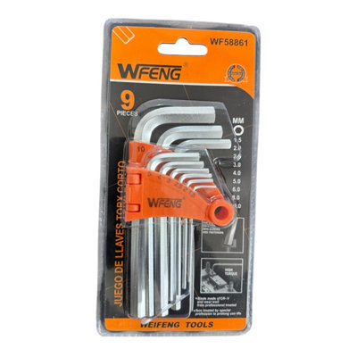 Allen Small Hex Key Set Precision Mini Hex Wrench Kit