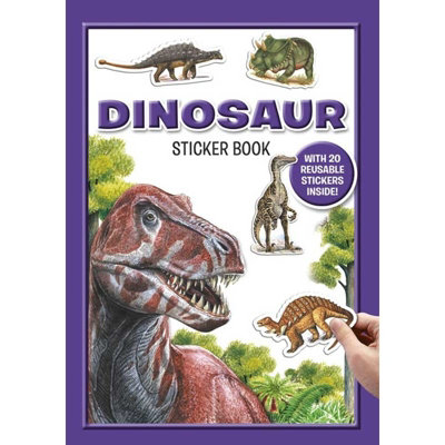 Alligator Dinosaur Sticker Book Multicoloured (One Size)