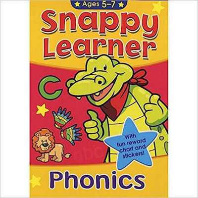 Alligator Snappy Learner Phonics Learning Activity Book Multicoloured ...